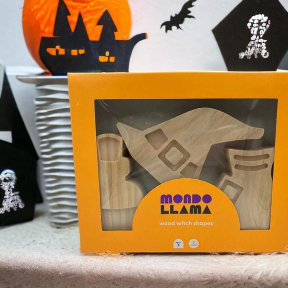 Art | 3pk Wood Witch Shapes Halloween Paint Art Craft Decor | Poshmark